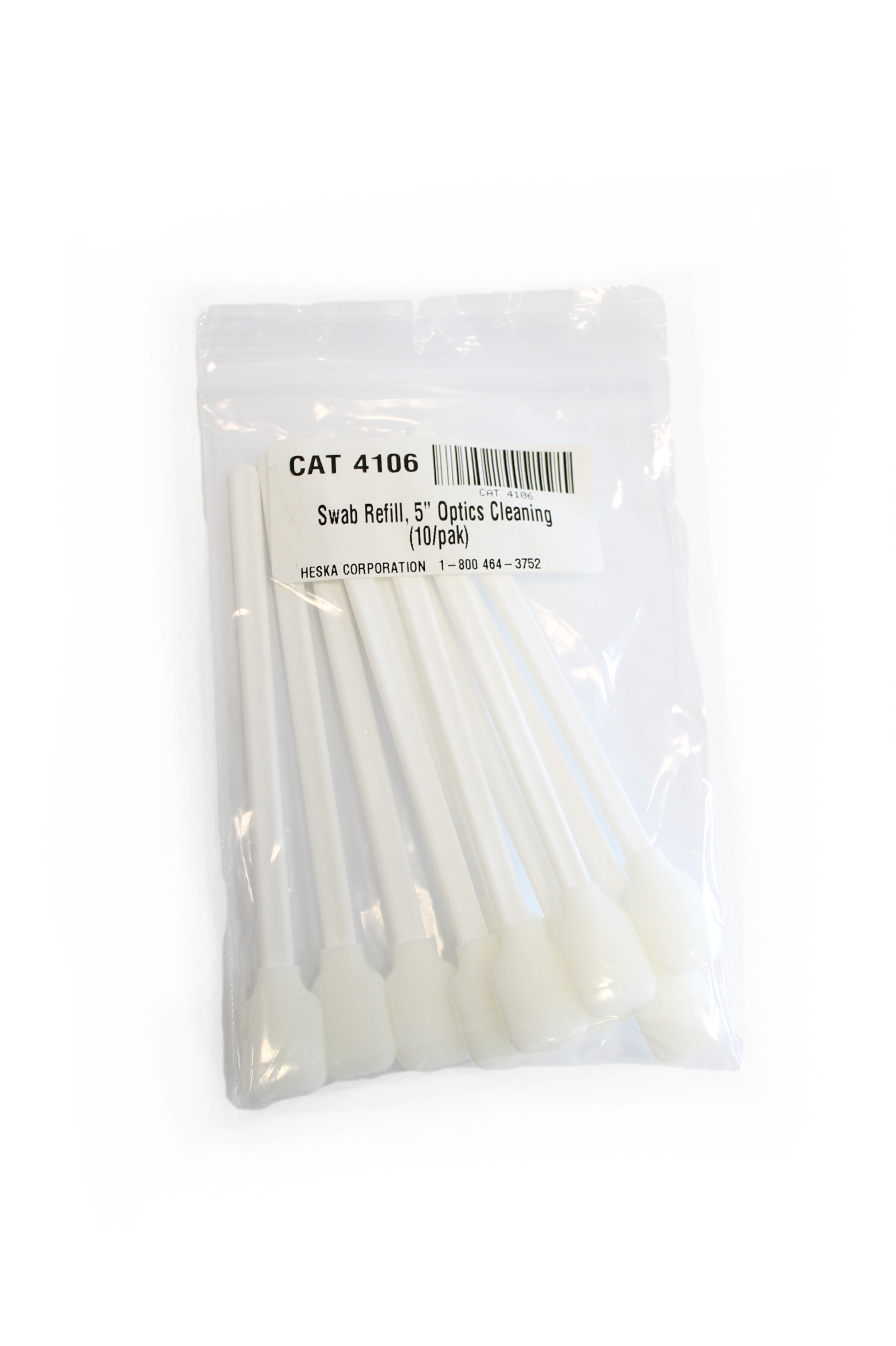 DRI-CHEM® Optics Cleaning Swabs (10/bag) – Heska Canada Limited